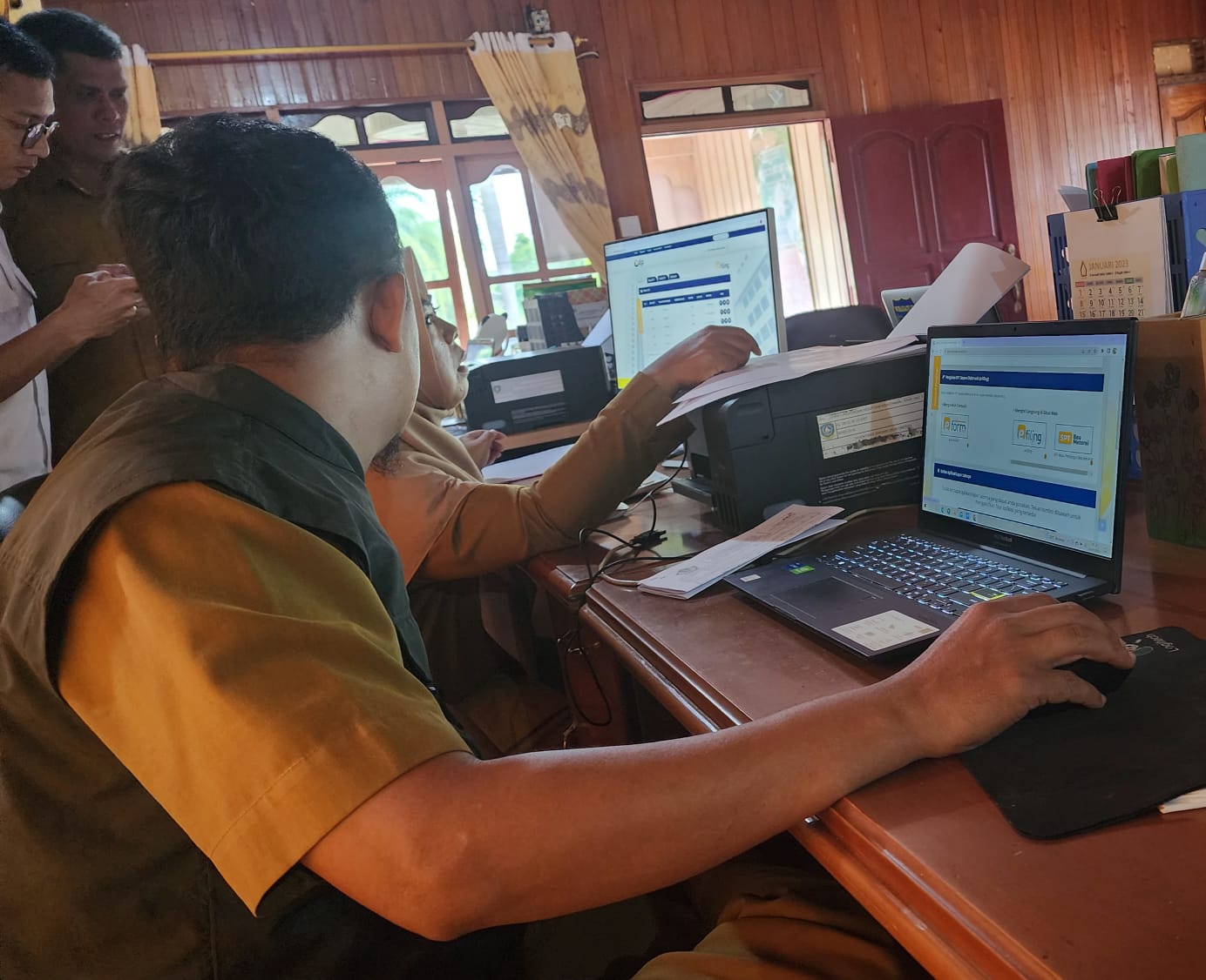 KP2KP Ranai Beri Edukasi Pemadanan NIK-NPWP di KPHP Natuna | Direktorat Jenderal Pajak